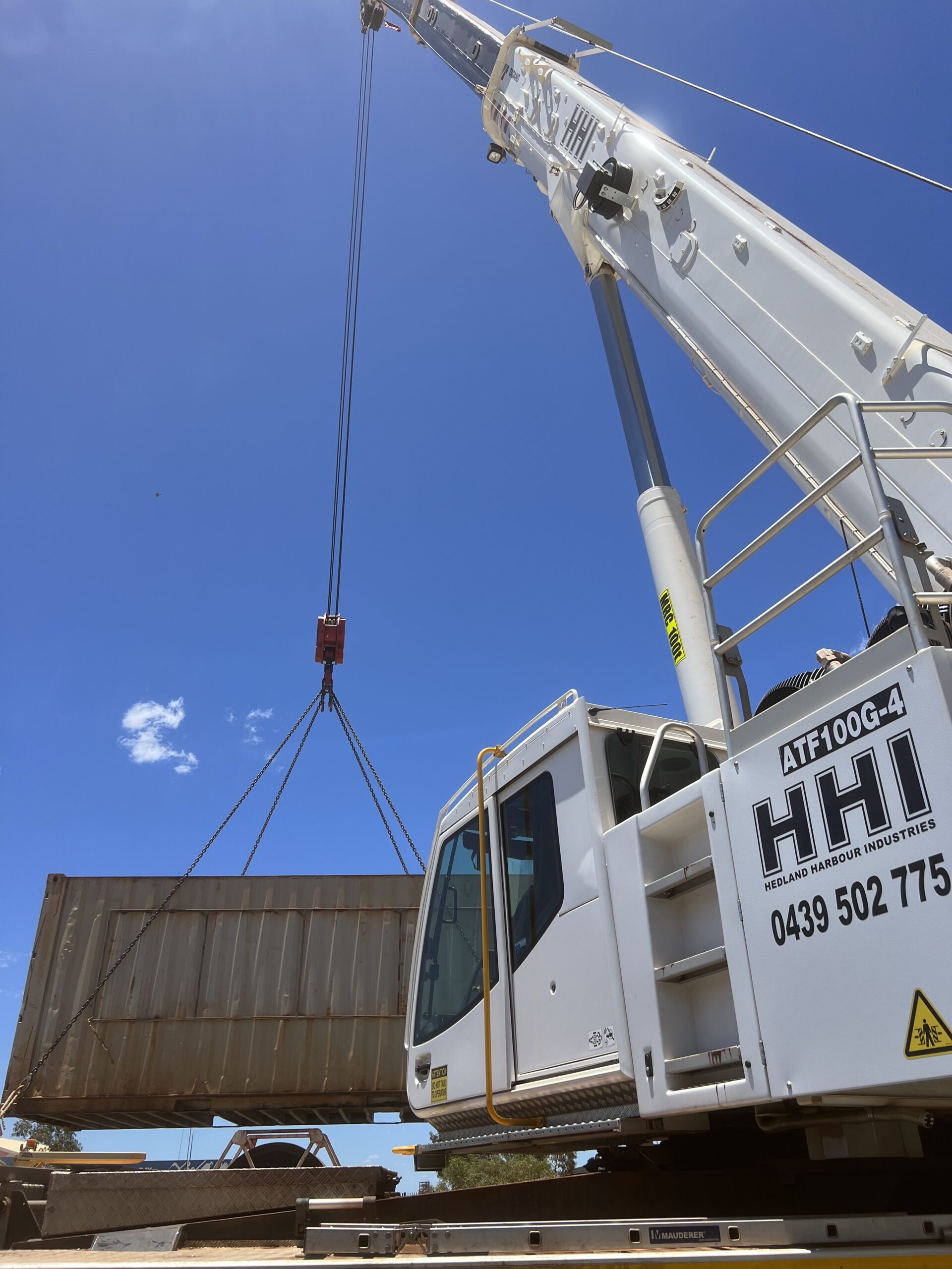 100T Tadano Crane - HHI - Crane Hire Pilbara