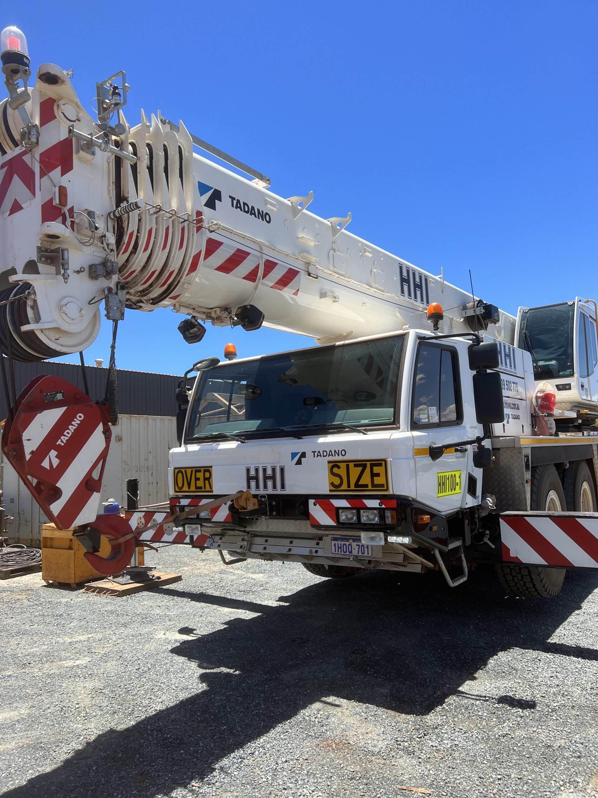 100T Tadano Crane - HHI - Crane Hire Pilbara
